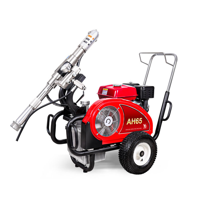 Industrial Wall Airless Putty Spray Machine 10HP 5.5KW Max Flow 16L/Min ...