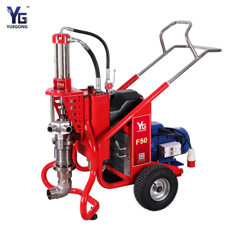 Hydraulic Cement Mortar Spray Machine 380v 7.5kw Fire Retardant Coating ...