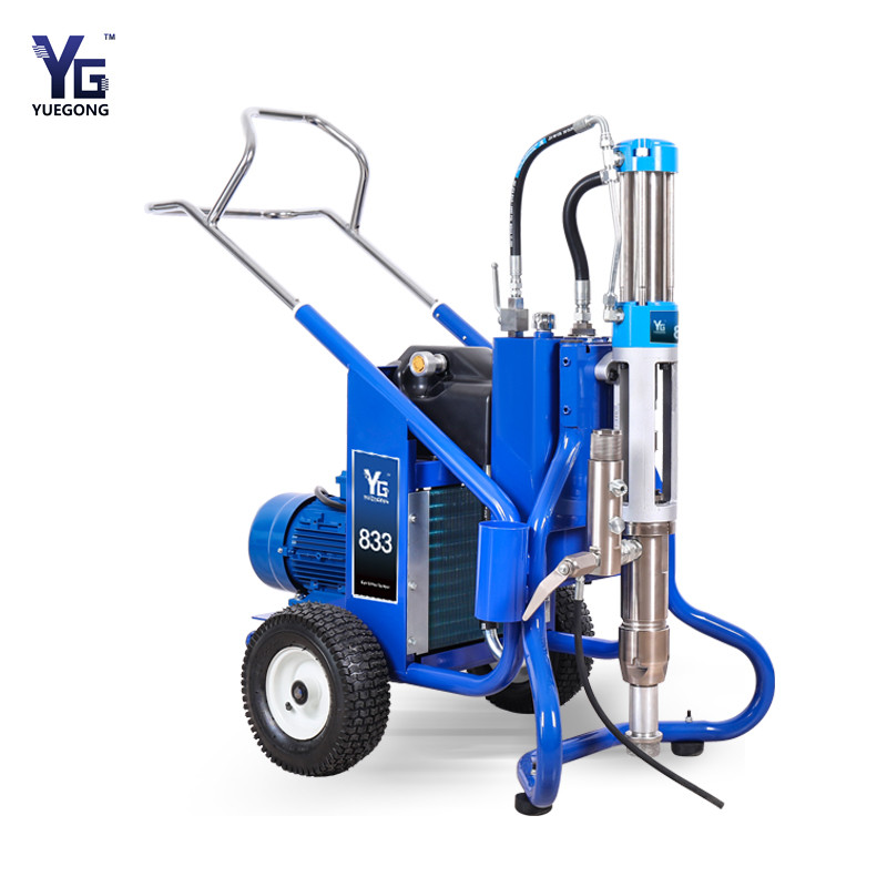 380V 7.5KW Water-Based Fire Retardant Coating Hydraulic Piston Airless ...