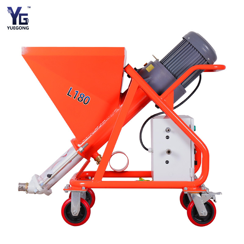 Multifunctional Mortar Spraying Machine 2.2KW Thick Fireproof Coating ...